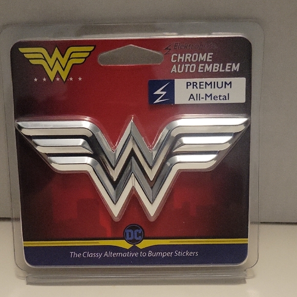 DC | Other | Dc Chrome Wonder Woman Emblem | Poshmark